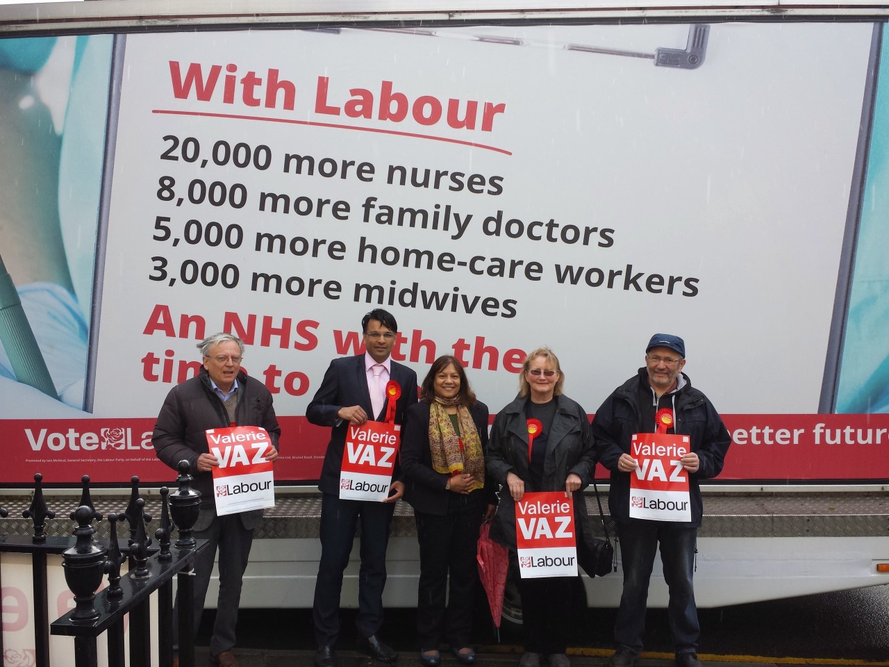 Vote Labour and save the NHS - Valerie Vaz MP