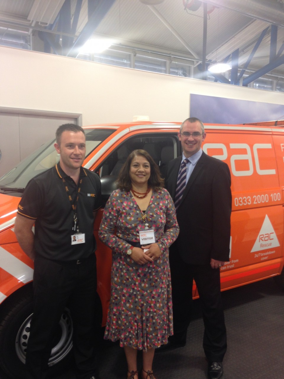 Visit to RAC Headquarters in Walsall - Valerie Vaz MP